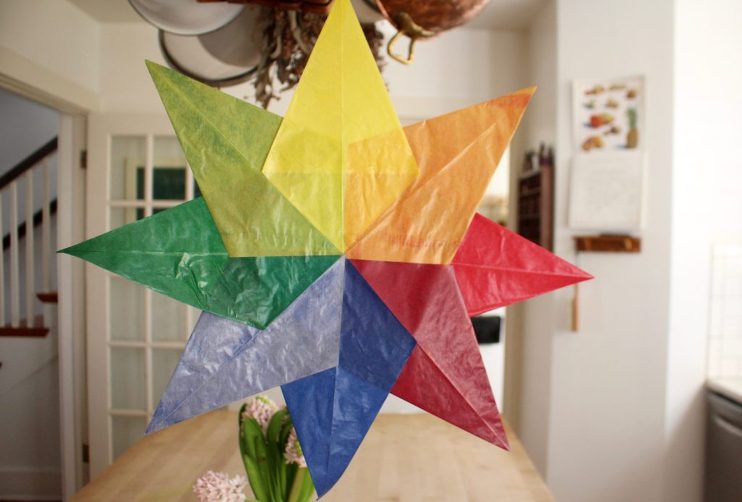Waldorf Window Star Tutorial » Homesong