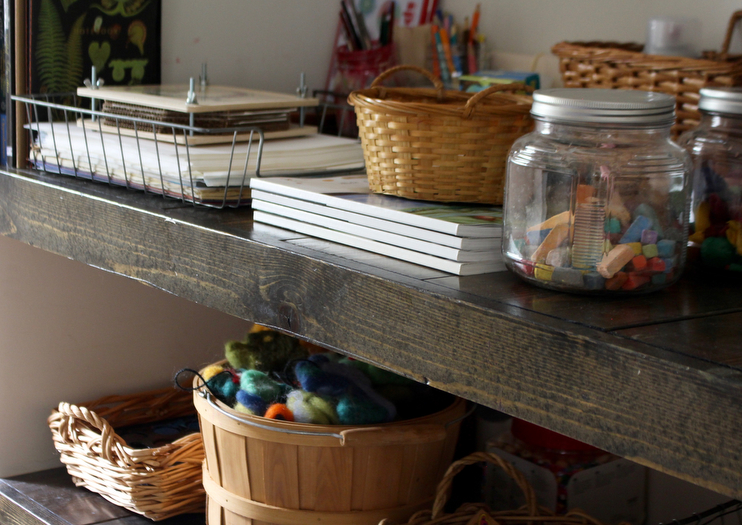 Nest & Nurture | Craft Corner Tour » Homesong